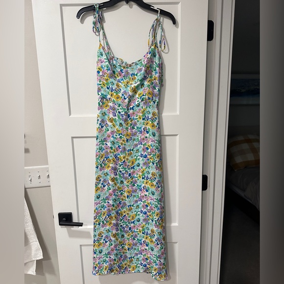 RESA | Dresses | Resa Floral Midi Dress Multicolor | Poshmark
